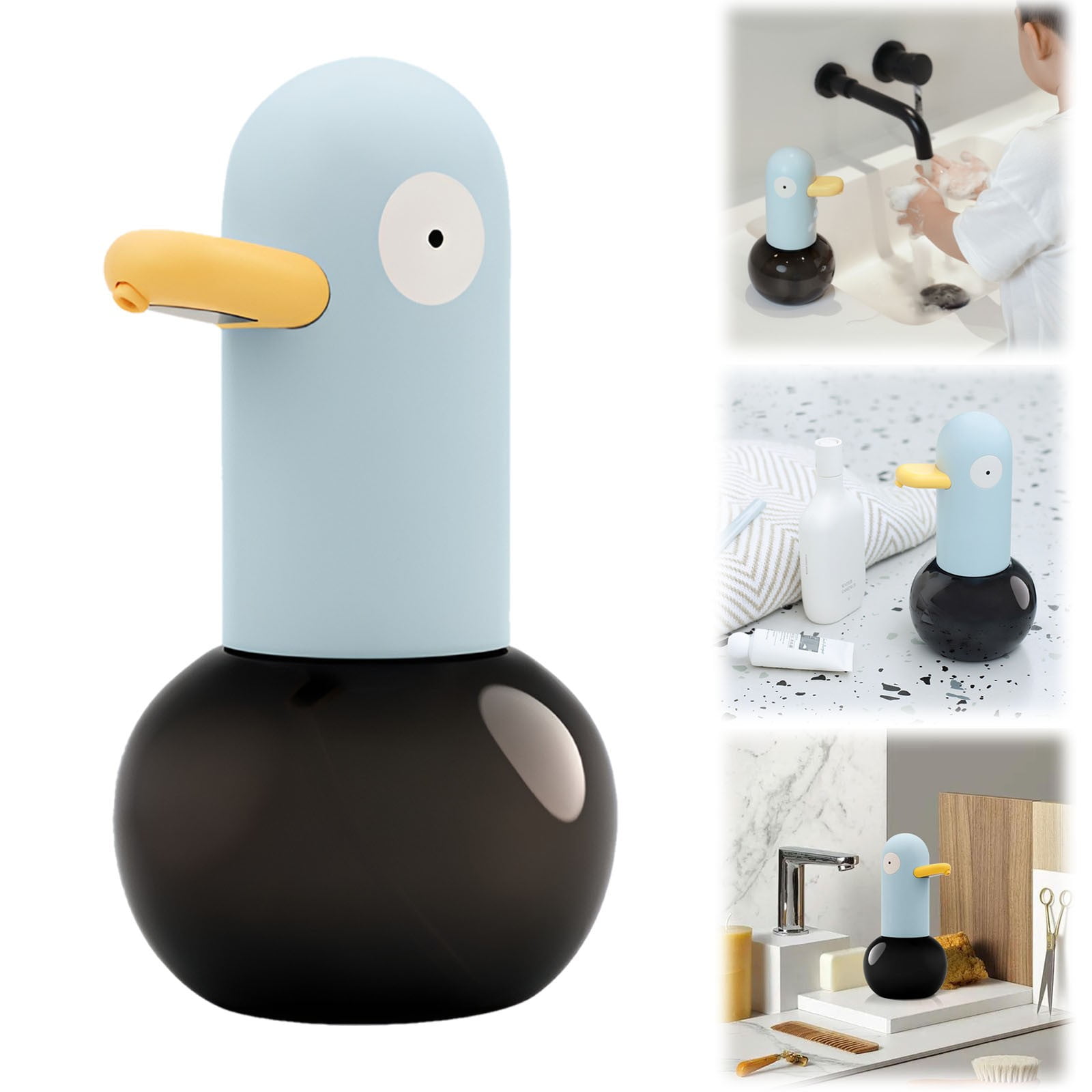 Automatic Touchless Soap Dispenser, Rechargeable Foaming Soap Dispenser ...