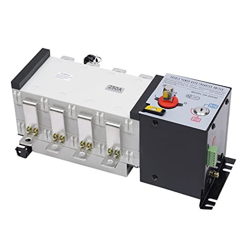 Automatic Transfer Switch,110V 250A Industrial Dual Power Generator ...