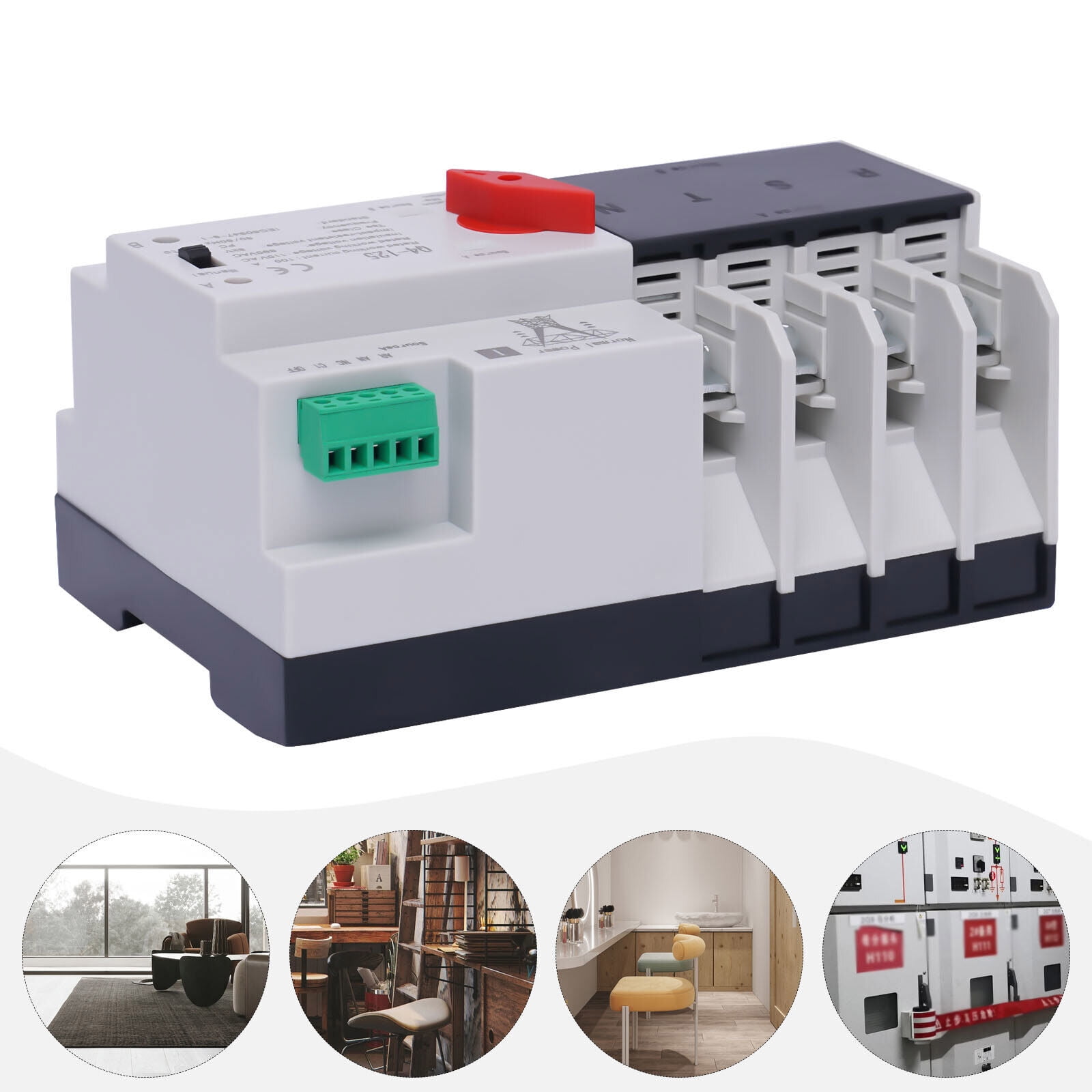 Automatic Transfer Switch Controller Electrical Type Tools 100A Circuit ...