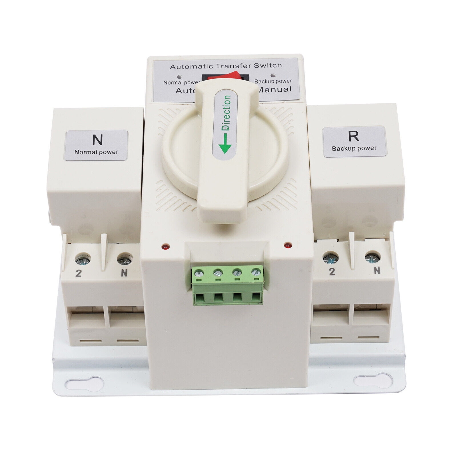Automatic Transfer Switch Dual Power Generator Changeover Switch 110V 2P/63A - Walmart.com