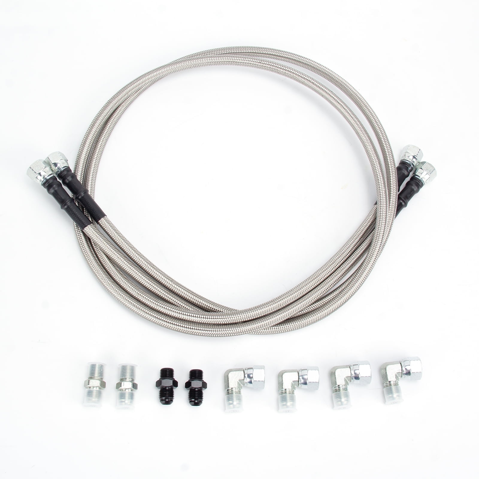 Automatic Transmission Cooler Lines Kit -6AN Hose Line Kit for GM 4L60E ...