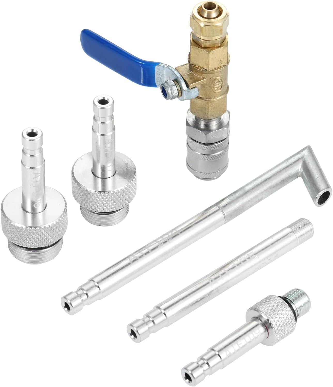 Automatic Transmission Fluid Oil Filling Filler Adapter with Shut Off Valve Replacement Tool ...