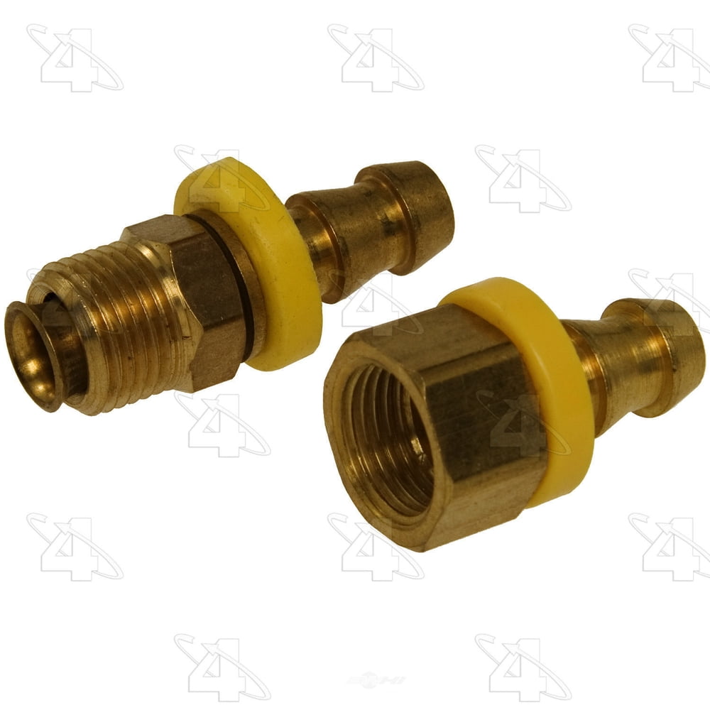Automatic Transmission Oil Cooler Line Connector Fits select: 1999-2022 ...