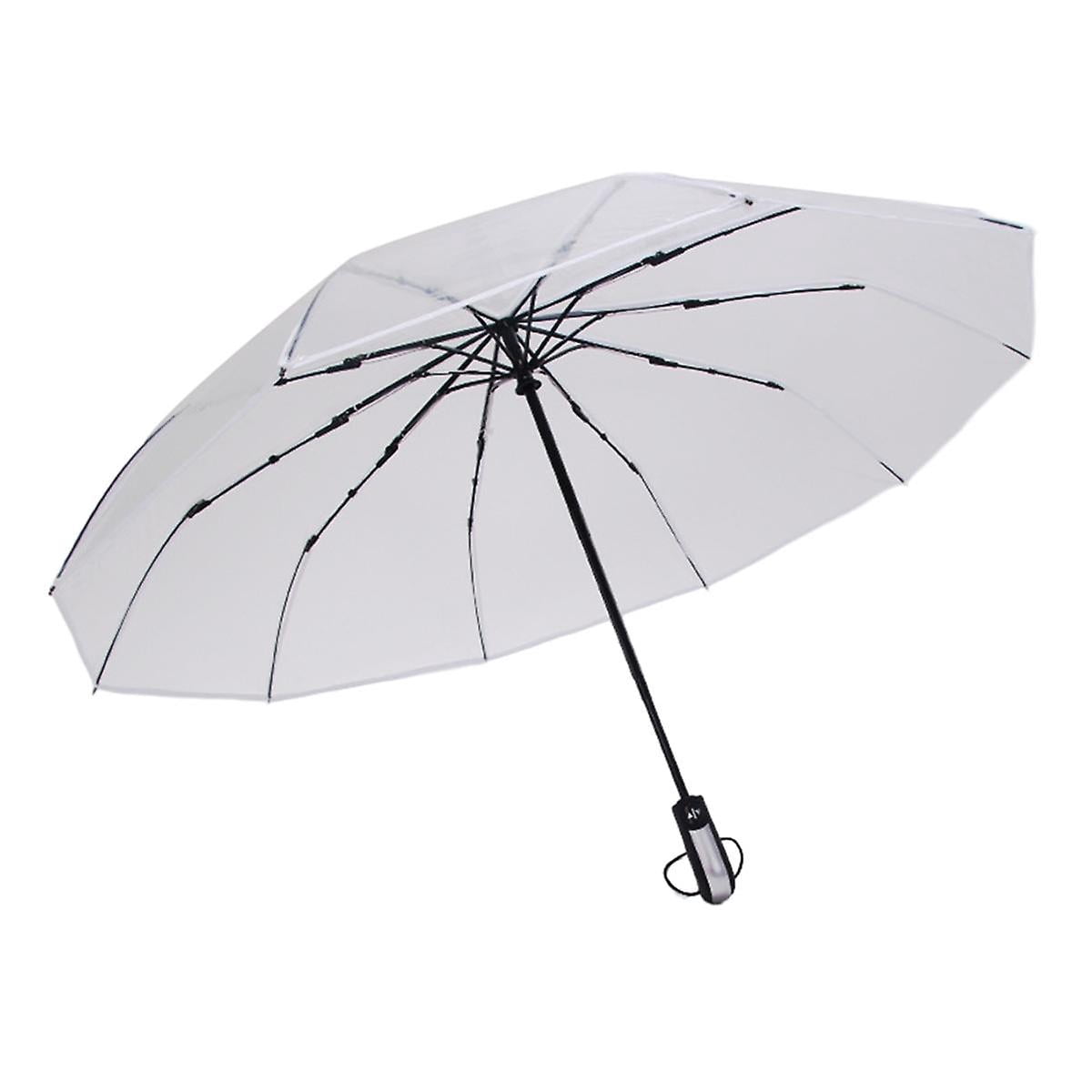 Automatic Transparent Pocket Umbrellas Clear Umbrellas Foldable Bridal ...