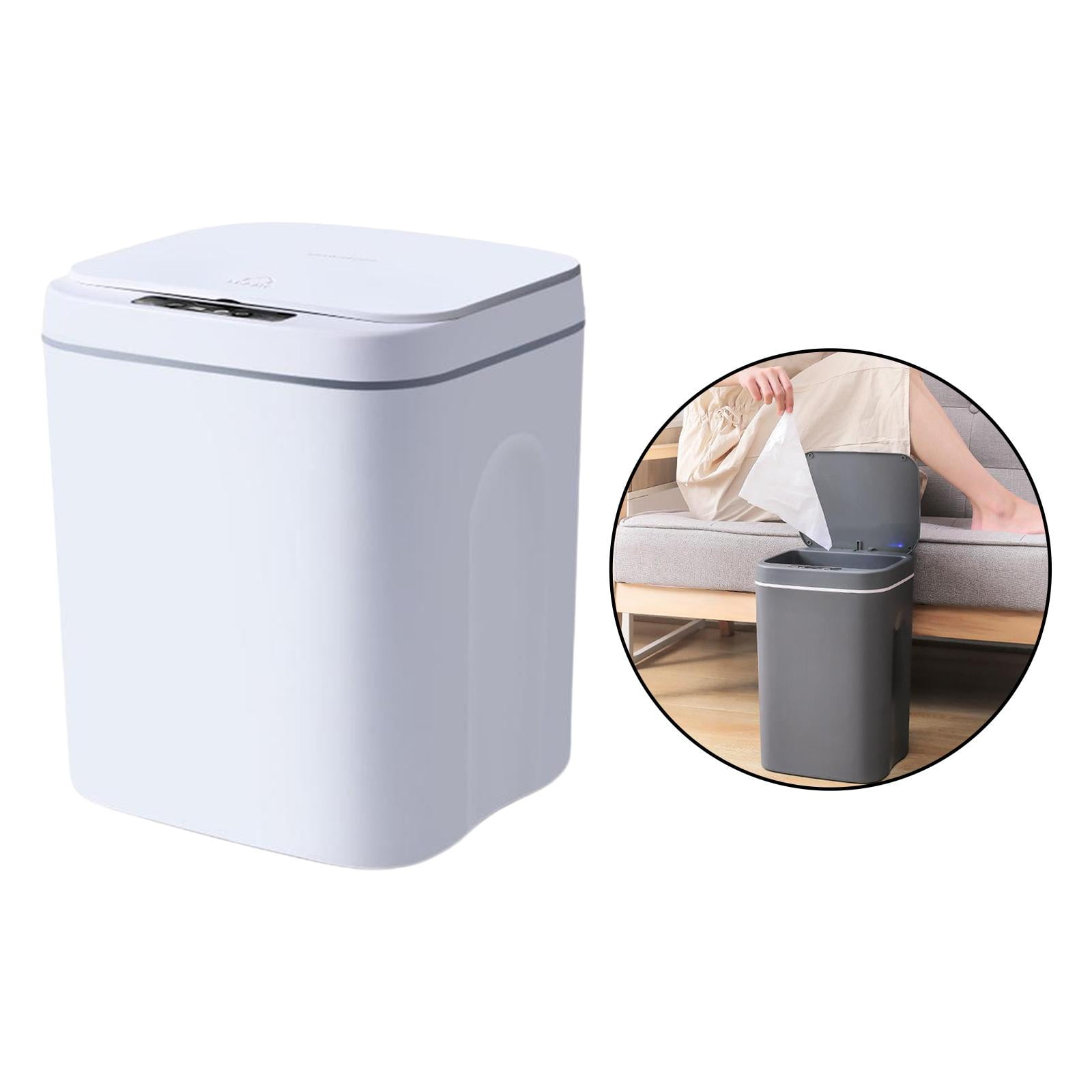 Automatic Trash Can, Sensor Kitchen Trash Bin with -Sensing Lid ...