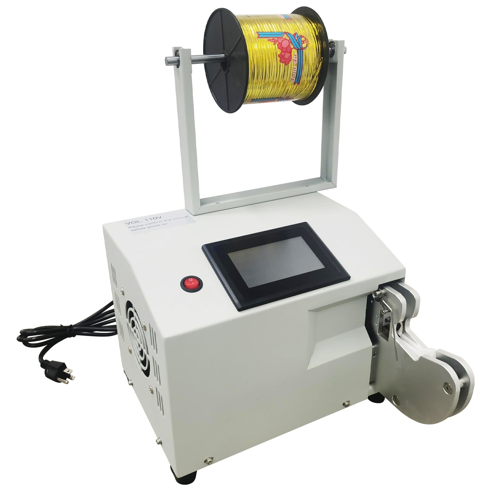 Automatic Twist Tie Machine Gold Wire Twist Tie Machine for Grocery ...