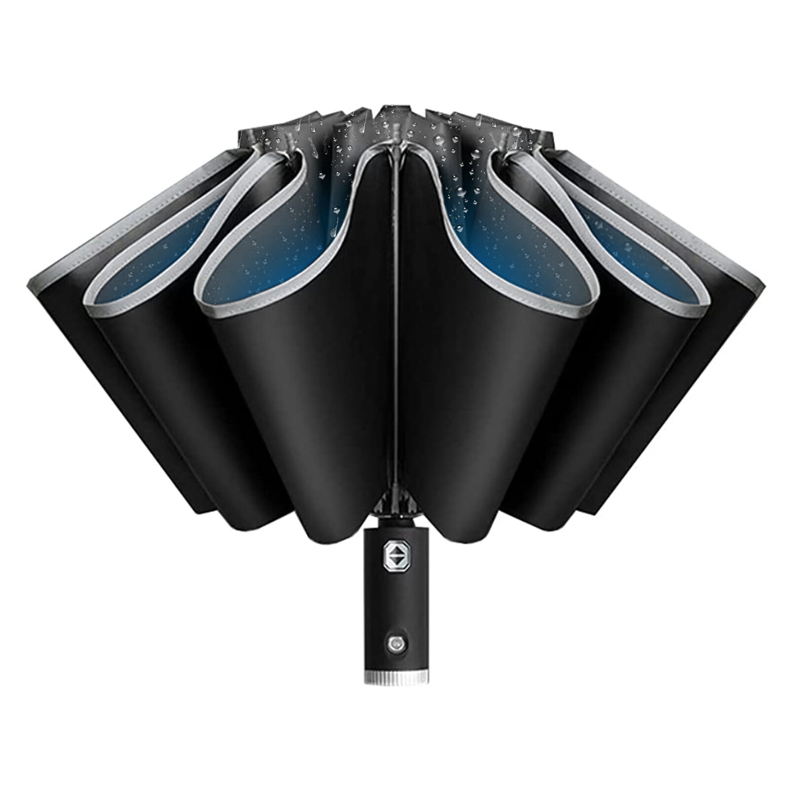 Automatic Uv Umbrella Protection Sun Easy to Fold With Reflective Strip ...