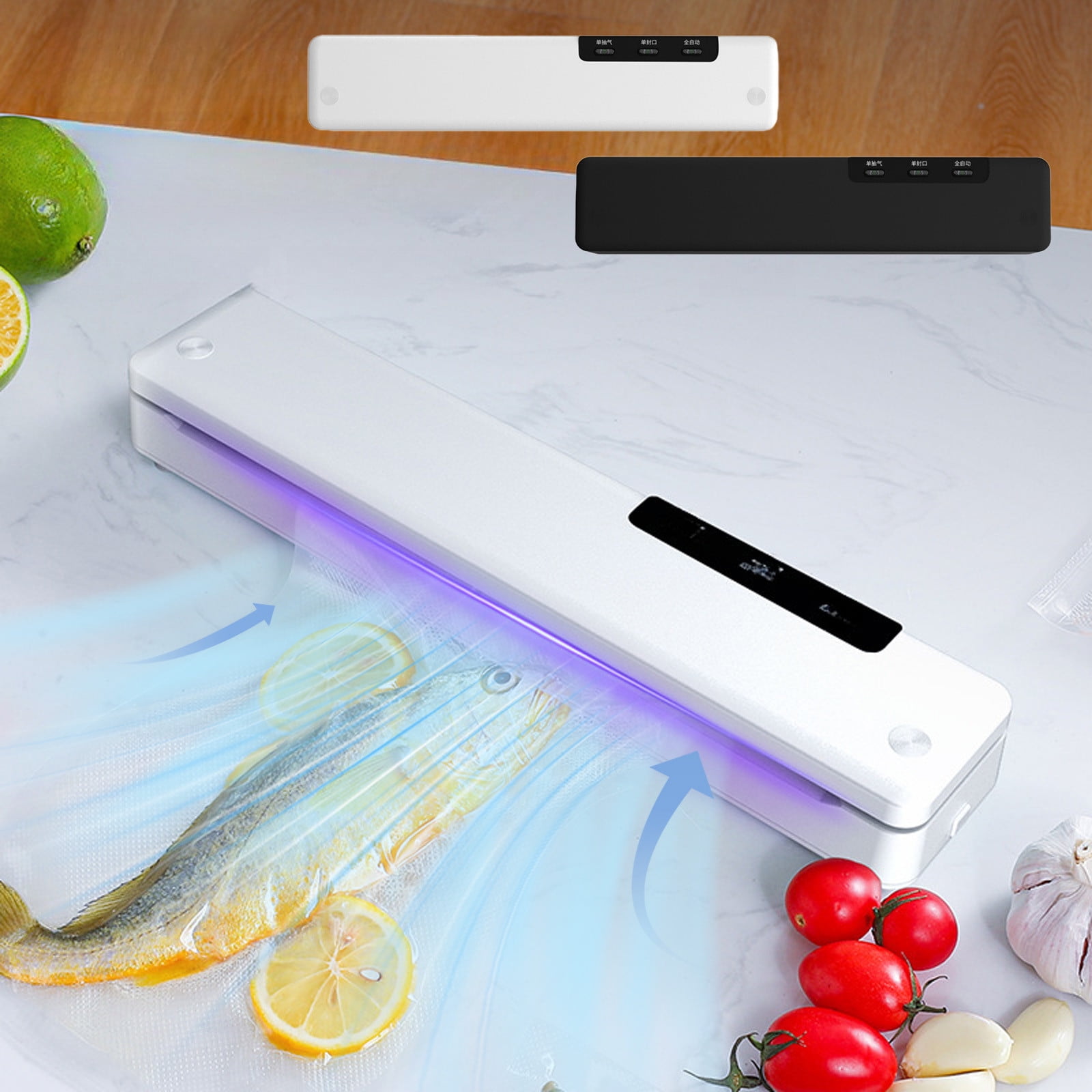 Automatic Vacuum Sealer Machine for Food Preservation - Dry and Wet ...