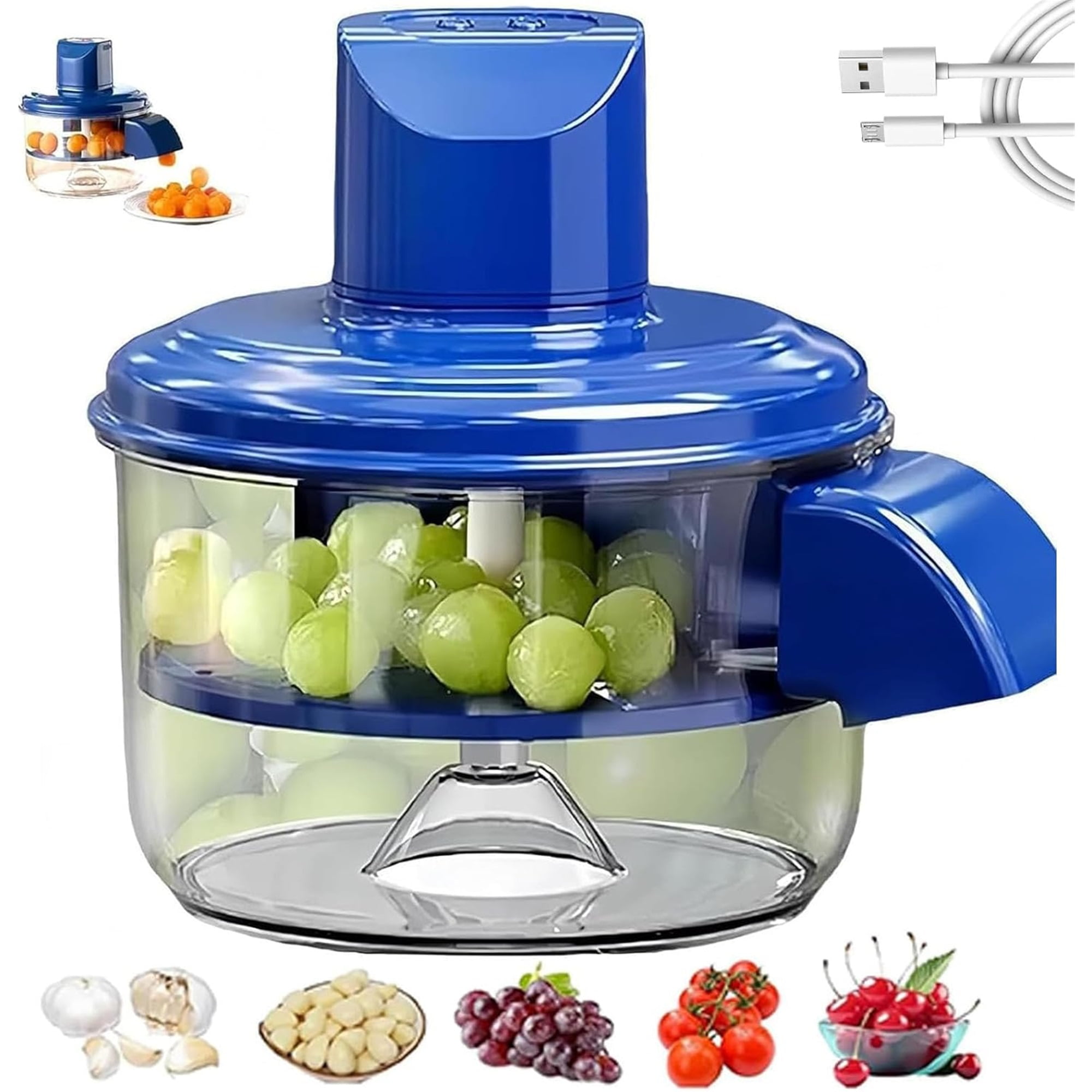 Automatic Vegetable Peeler, Electric Garlic Peeler, New Automatic Small ...