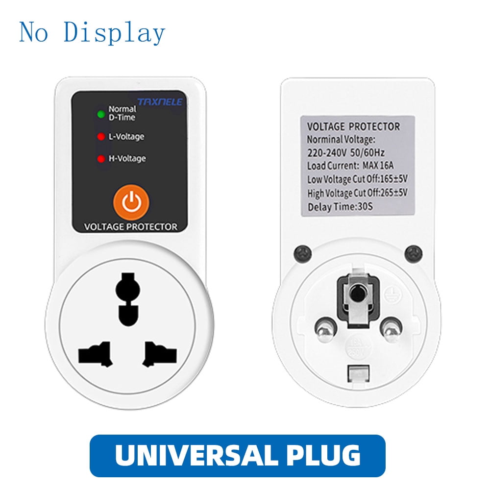 Automatic Voltage Protector Socket Adjustable Power Surge Protector ...