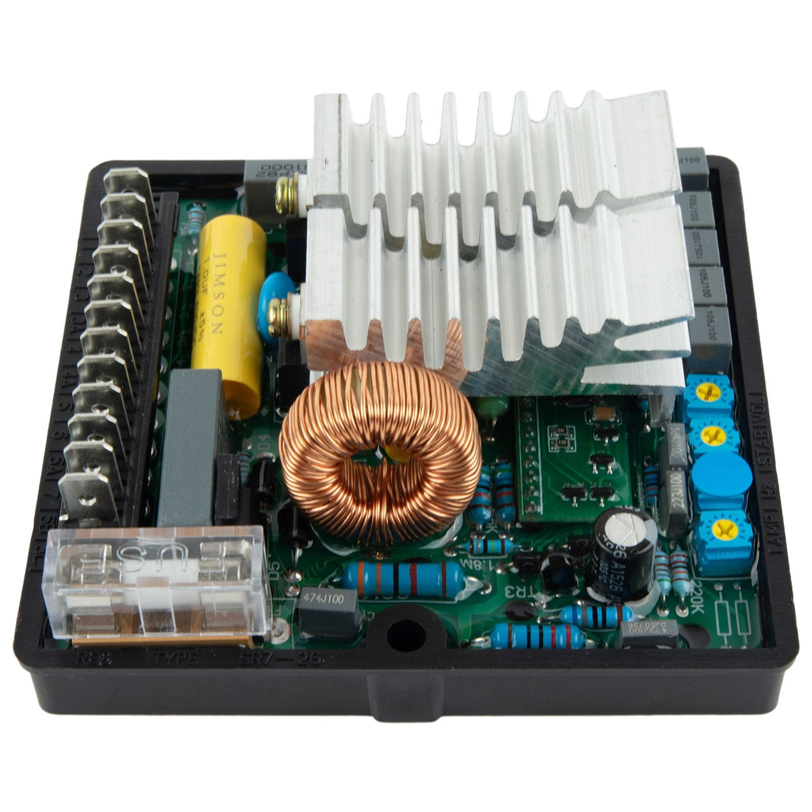 Automatic Voltage Regulator Sr7-2G 1 Pc 50~280Vac 6A Continuous Avr Sr7 - Walmart.com