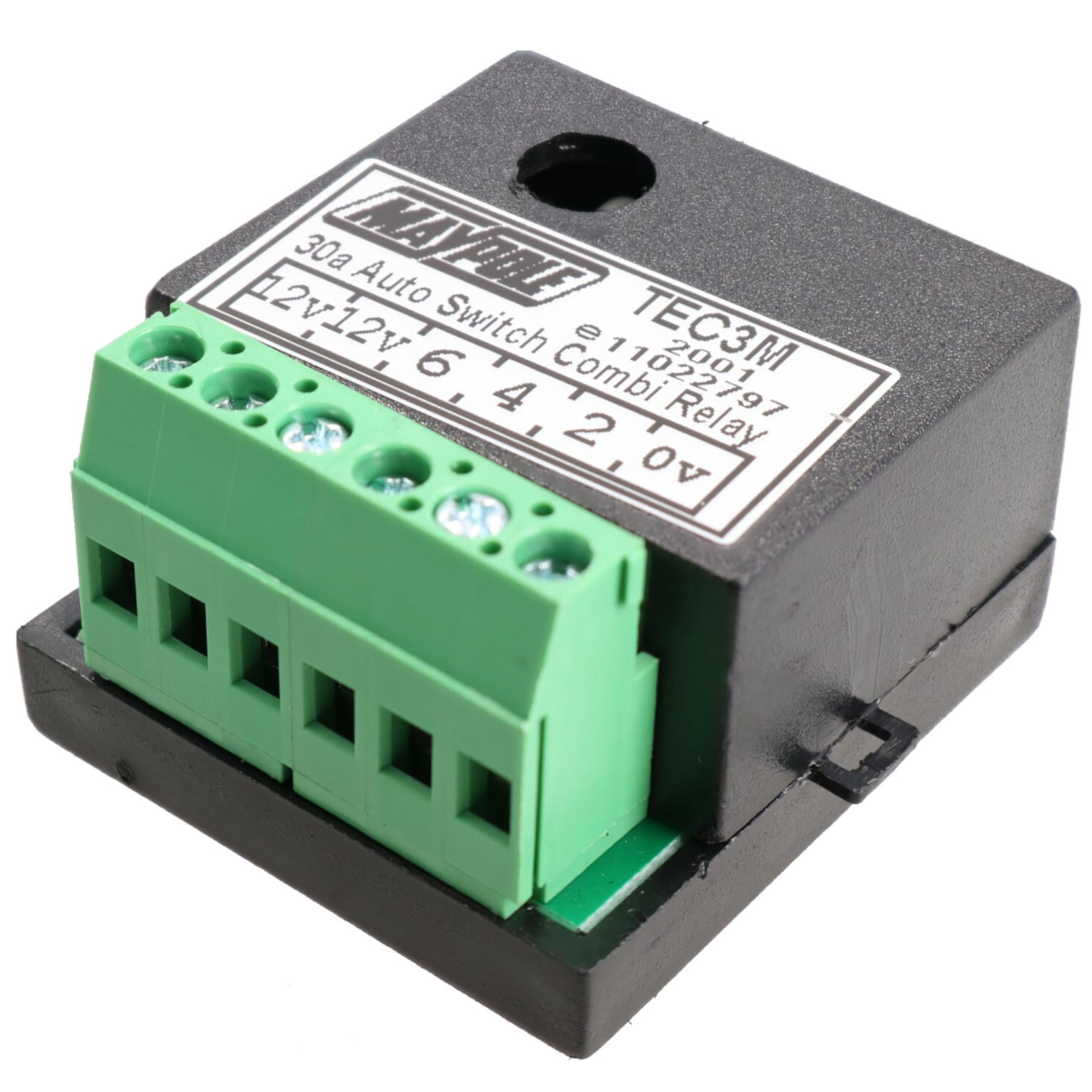 Automatic Voltage Sense 30A Split Charging Relay Tow Caravan Towing ...