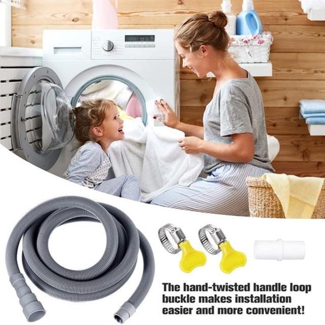 Automatic Washing Machine Pipe Extension Hose Thickened Pipe Pipe Air ...