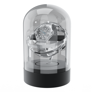 Belocia Eight Watch Winder Ebony Wood Glossy Finish With Silent ...