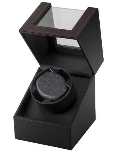 Automatic Watch Winder Display Case Rotating Storage-Organizer Single ...