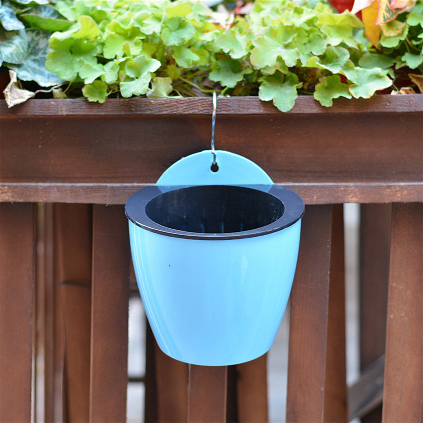 Automatic Water Absorption Lazy Flower Pot Water Culture Wall Hanging ...