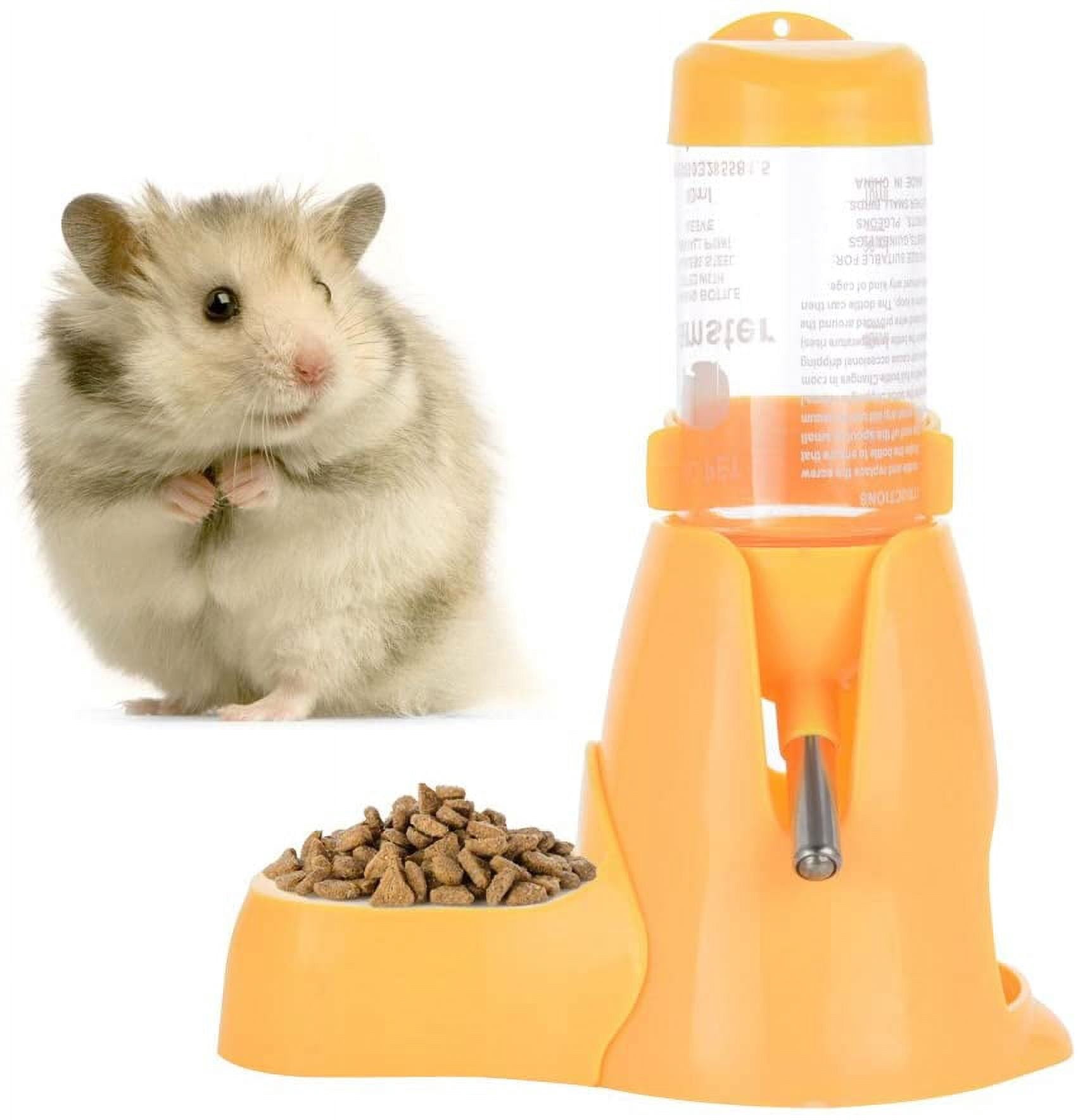 Automatic Water Bottle Drinking Feeder Dispenser Bottle 80ML with Food ...