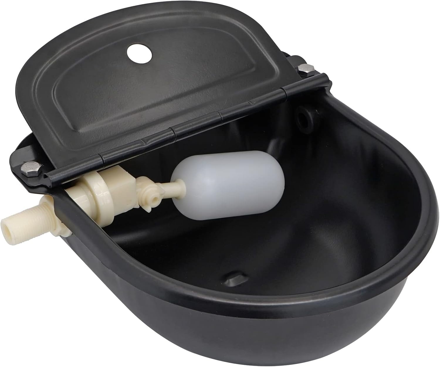 Automatic Water Bowl with Float Valve Stainless Steel Livestock Water ...