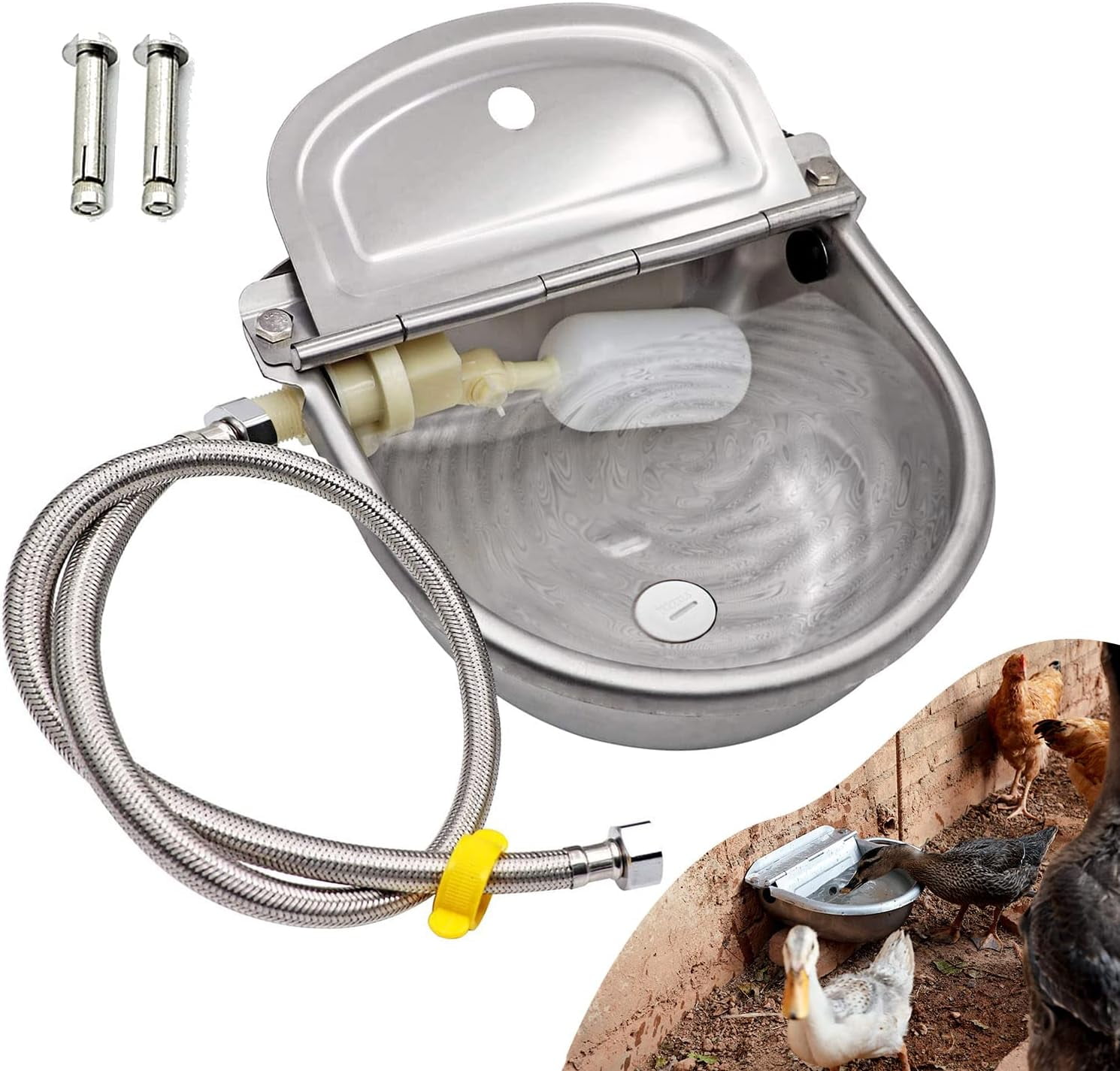 Automatic Water Dispenser for Dog Water Bowl Dispenser Large Size ...