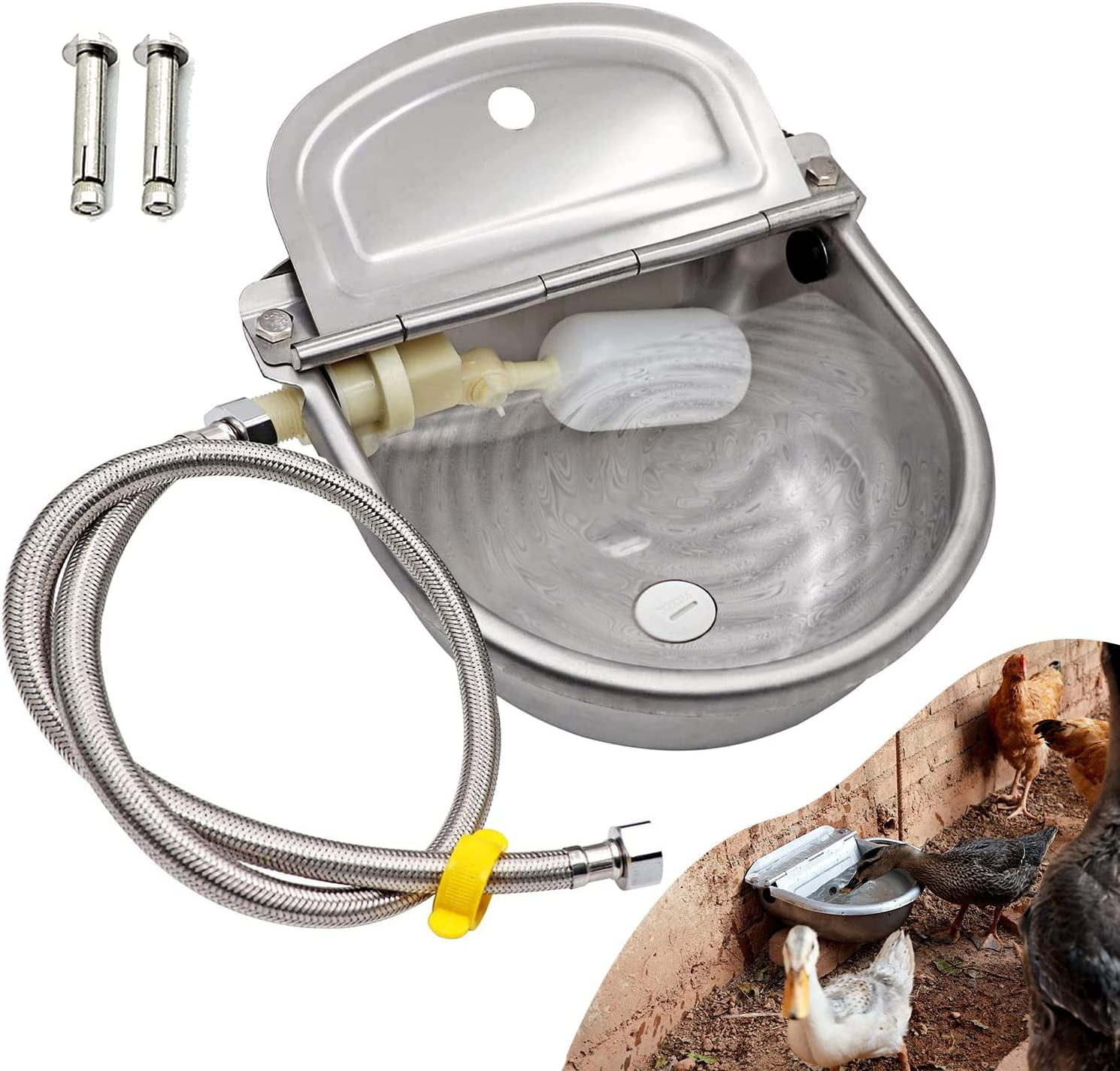 Automatic Water Dispenser for Dog Water Bowl Dispenser Large Size ...