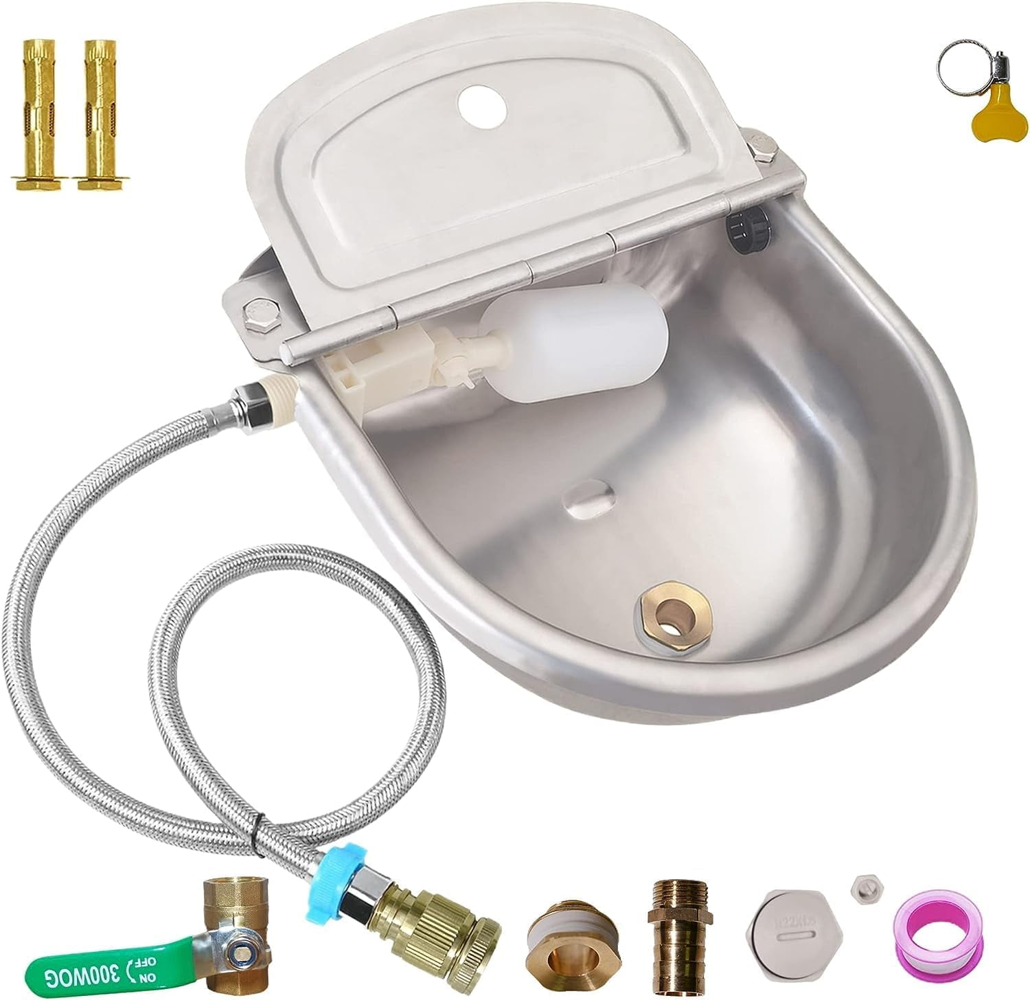 Automatic Water Dispenser for Dogs with Drainage System, Auto Water Dog ...