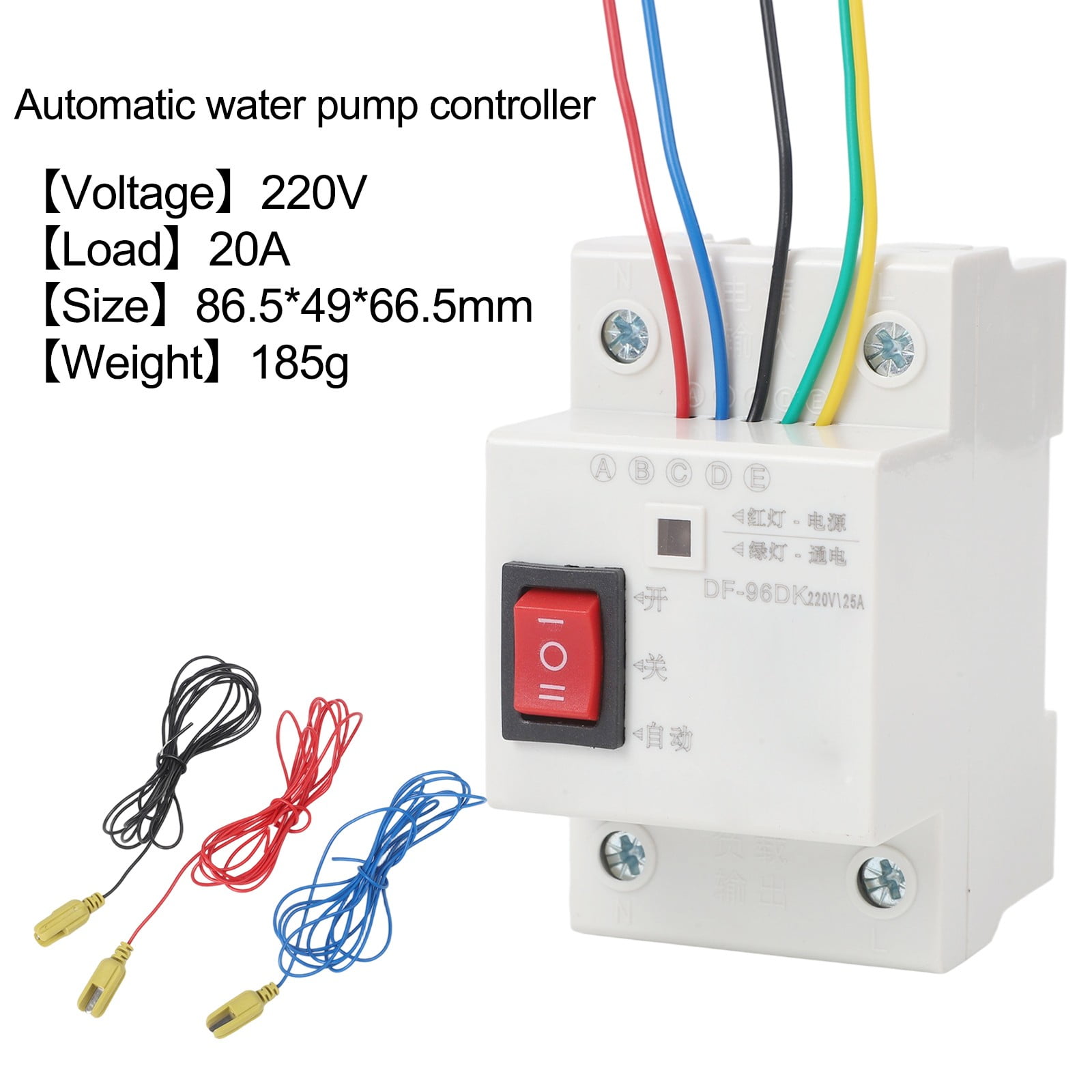 Automatic Water Pump Controller Switch Tank Liquid Level Detection 20A ...