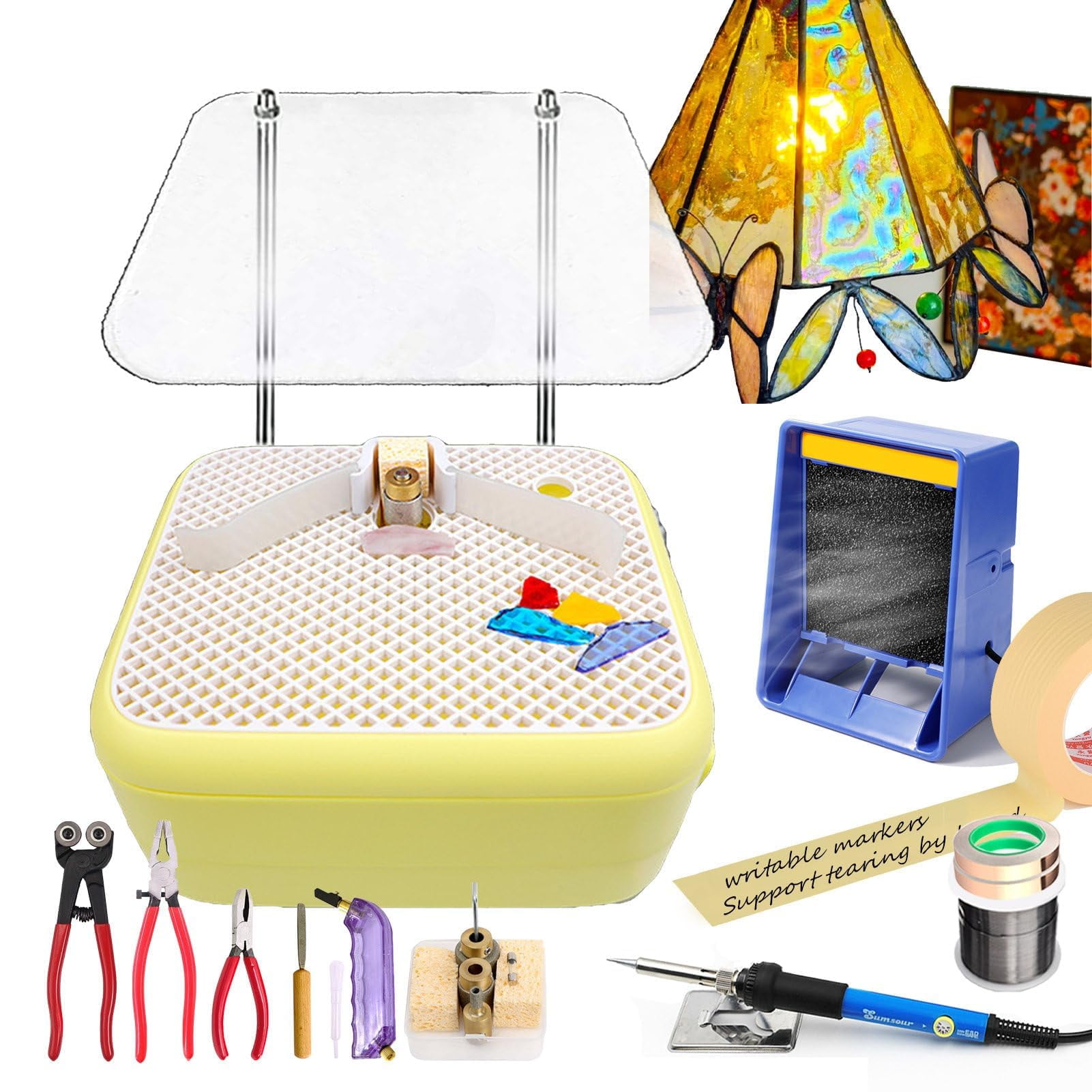 Automatic Water Stained Glass Grinder, Professional Glass Angle Grinder ...