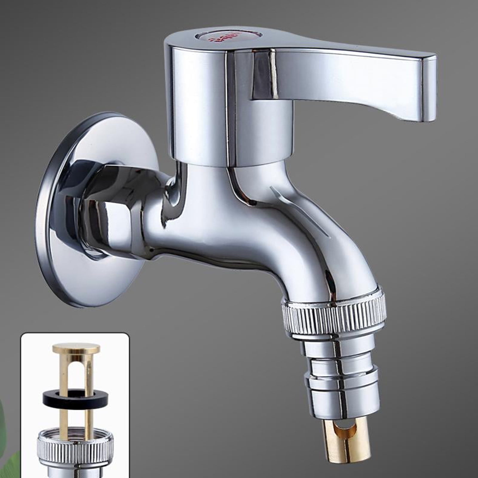 Automatic Water Stop Nozzle, Faucet Adapter, Anti-drop Device for ...