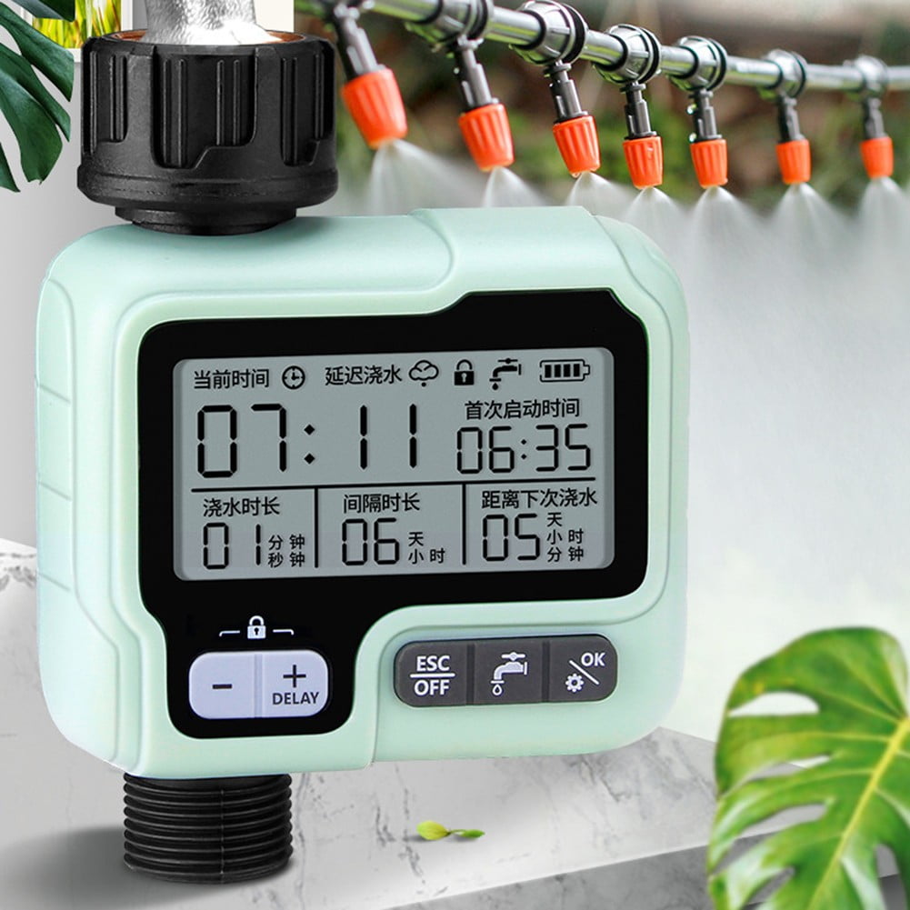 Automatic Water Timer Garden Digital Irrigation Machine Intelligent ...