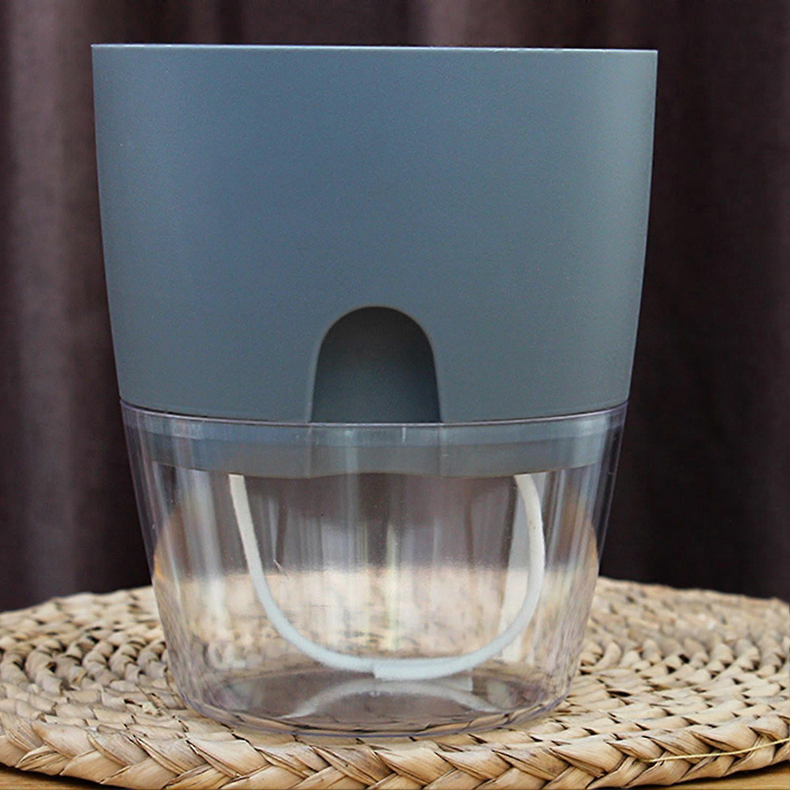 Automatic Water-absorbing Flower Pot No Deformation Pretty Flower Pot ...