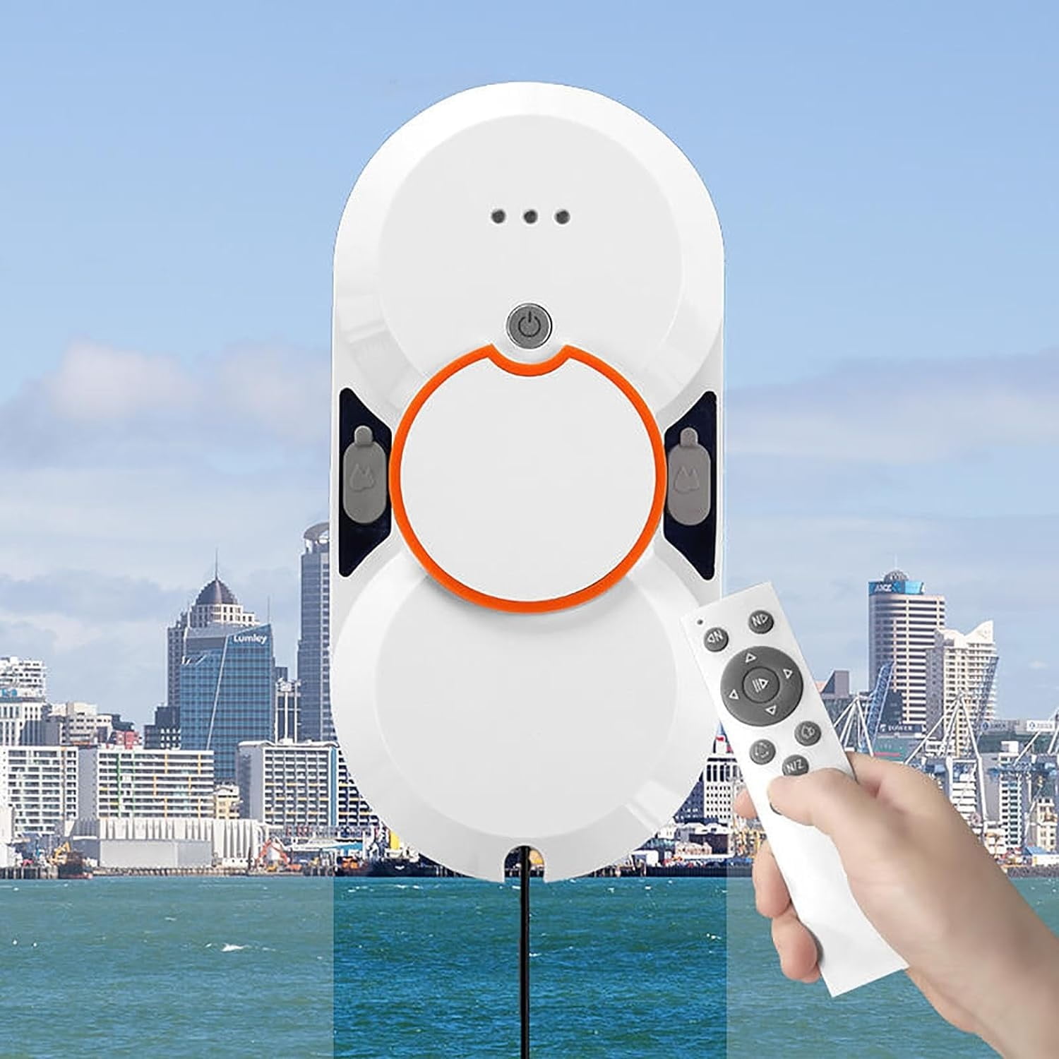 Automatic Window Washing Robot - 5600pa Powerful Suction, Remote ...