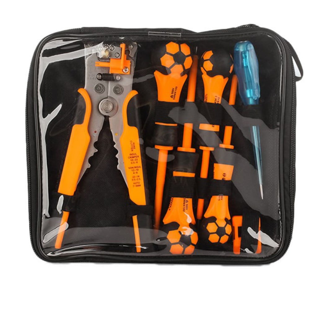 Automatic Wire Cutter Stripper Pliers Electrical Cable Crimper Terminal ...
