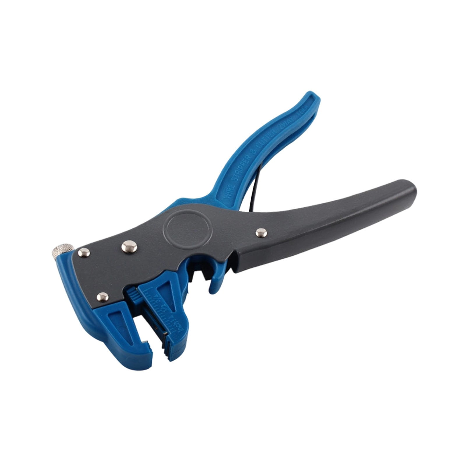 Automatic Wire Stripper Cutter Blue Self Adjusting Wire Stripper Tool ...
