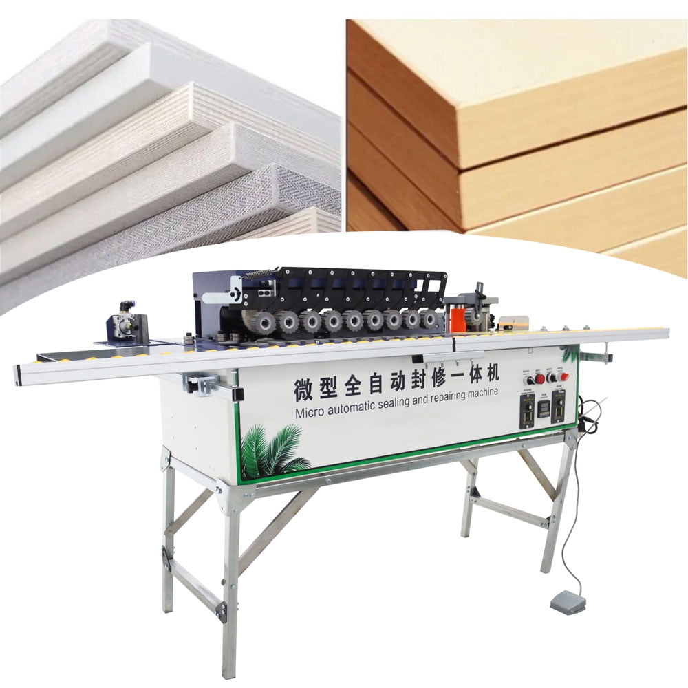 Automatic Woodworking Edge Banding Machine Curve Straight Edge Banding ...