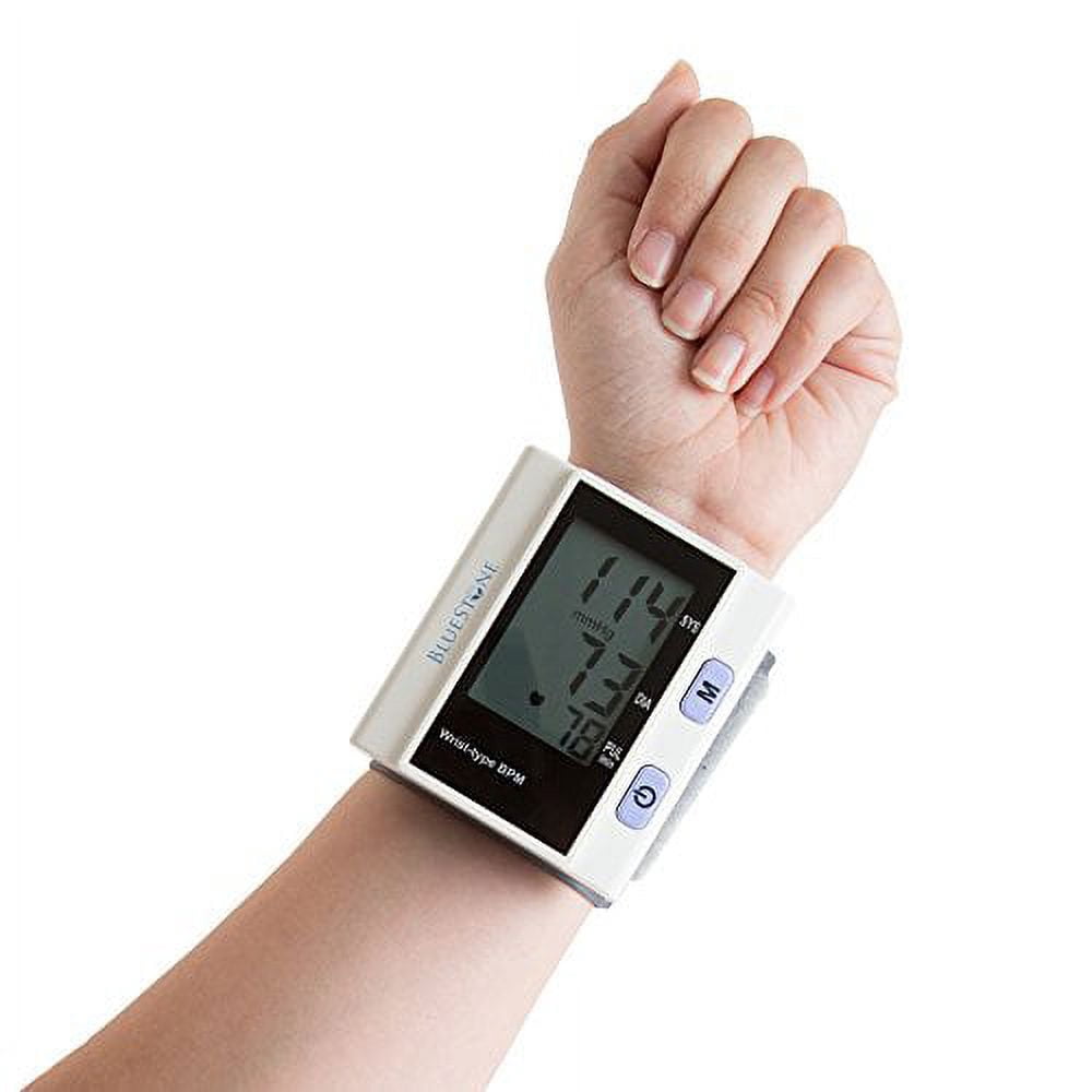 Automatic Wrist Blood Pressure Monitor with Digital LCD Display Screen ...
