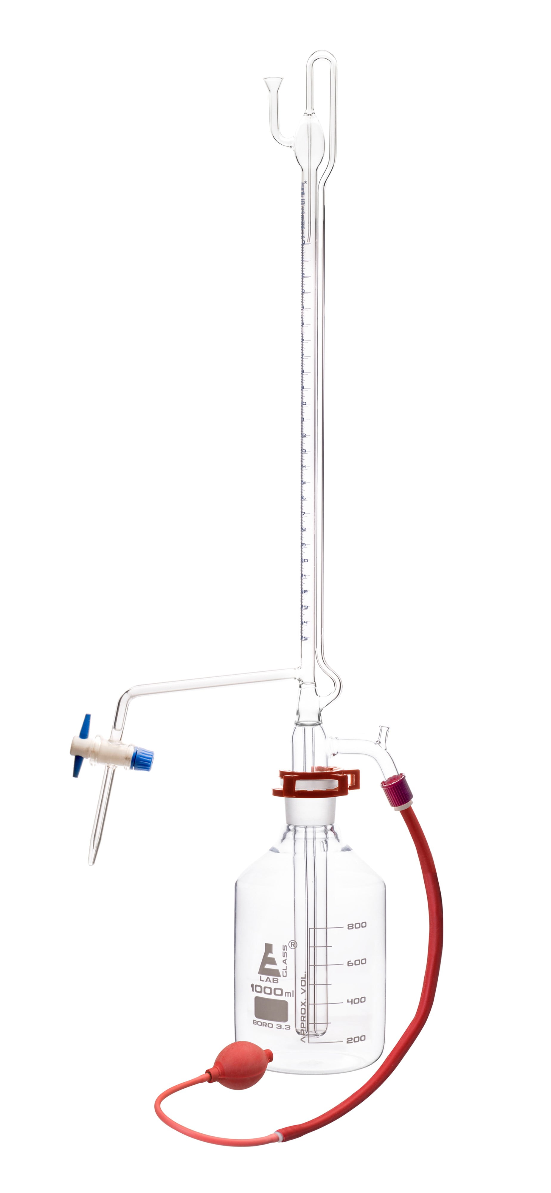Automatic Zero Burette, 25ml - Class A - 29/32 Joint Size - 0.05?ml ...