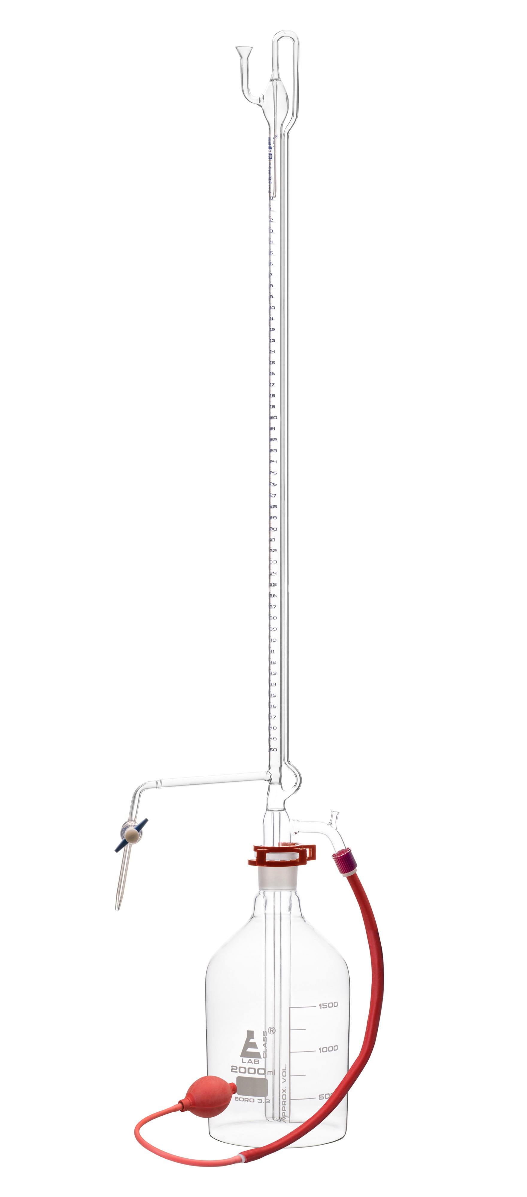 Automatic Zero Burette, 50ml - Class B - 34/35 Joint Size - 0.10?ml ...