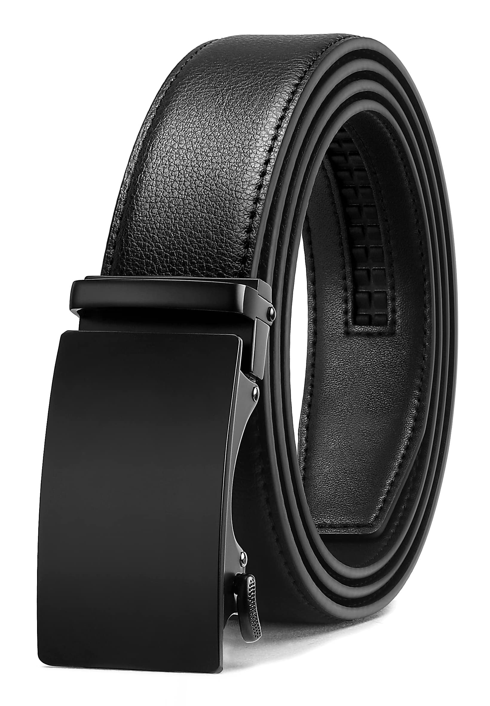 Automatic belt for men, leather belt for men with ratchet automatic ...