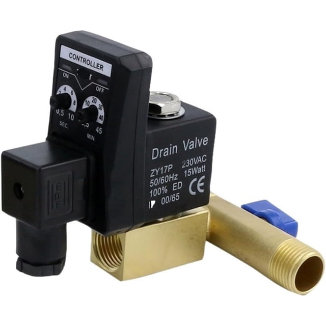 Automatic drain electronic drain valve timed drain gas tank valve air ...