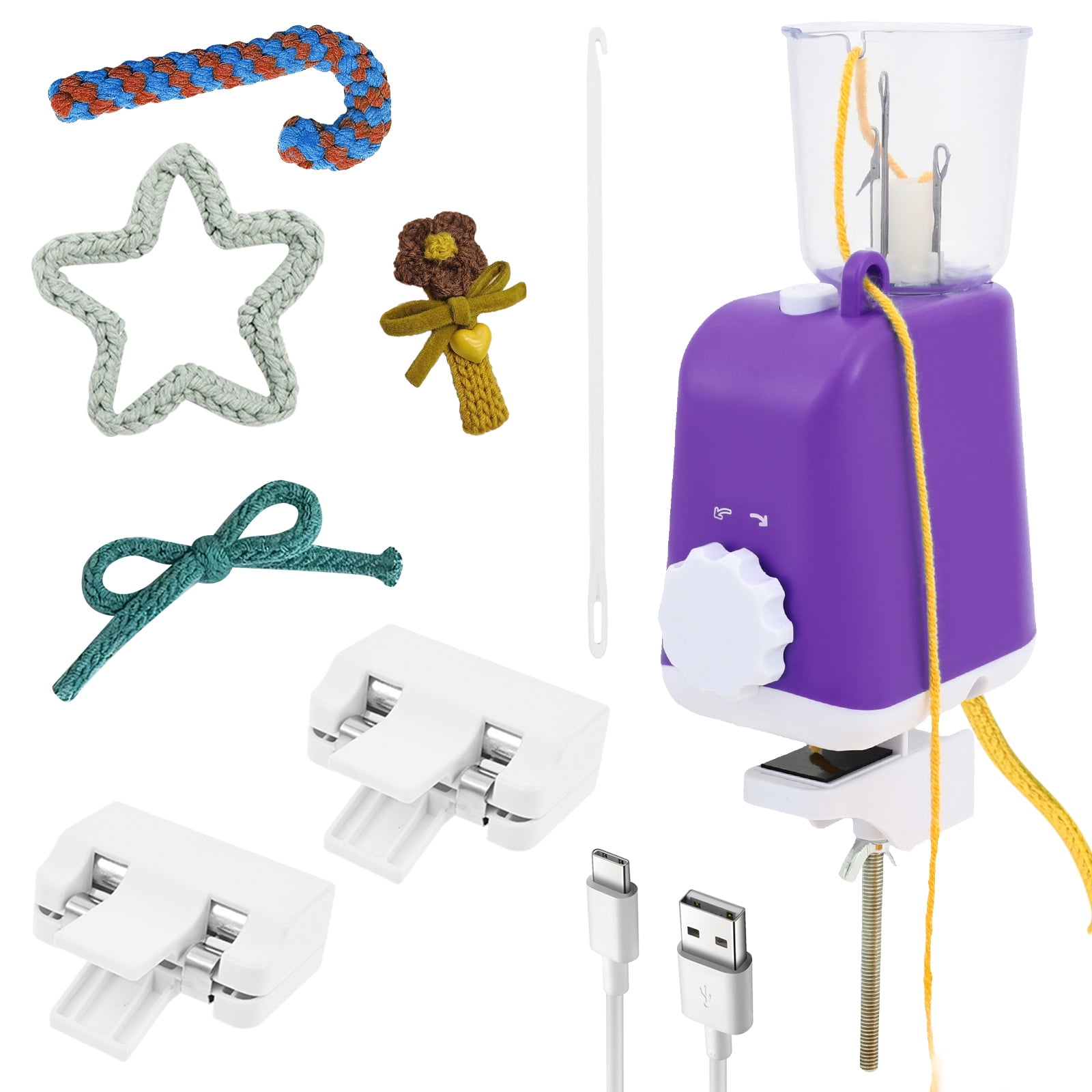 Automatic i-Cord Knitting Machine, Electric iCord Maker Tool, i-Cord ...