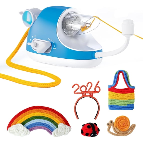 Automatic i Cord Knitting Machine Pro, Electric i-Cord Knitter with ...