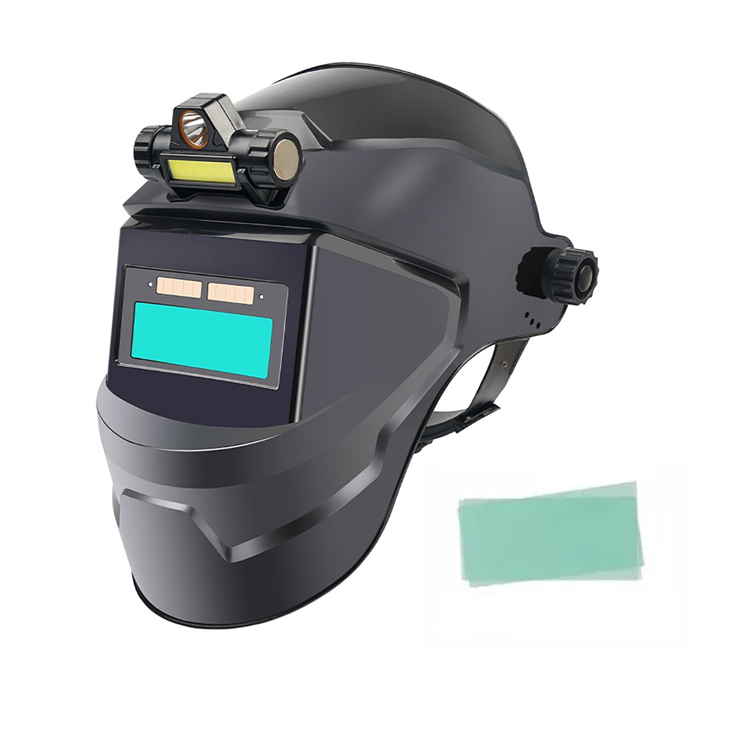 Automatic light-changing welding mask Solar-powered True Colour Welding ...
