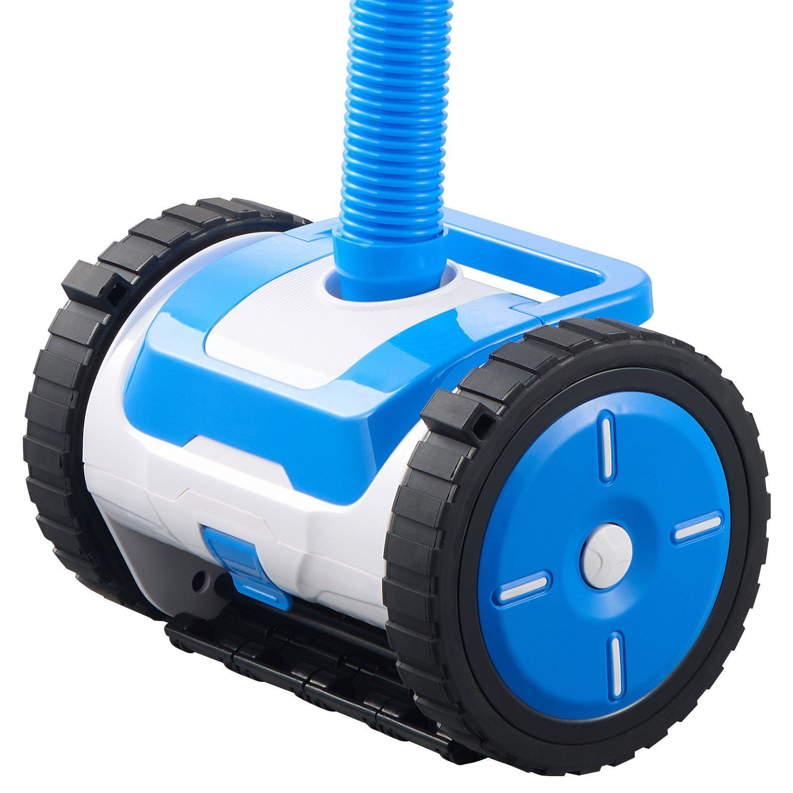 Automatic pool cleaning robot for ground and above ground - two-wheeled ...
