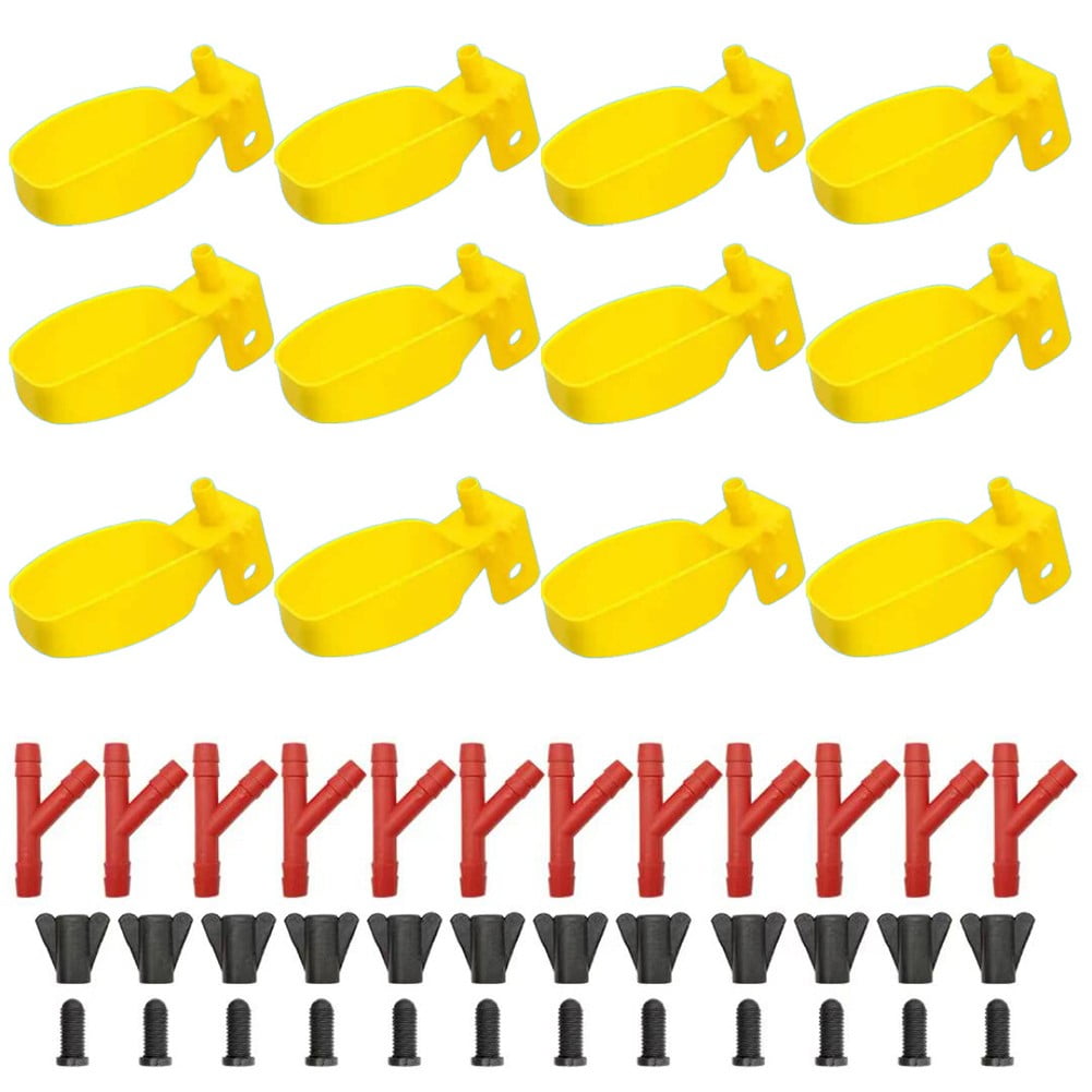 Automatic quail and pigeon waterer - reliable and easy to use (yellow ...