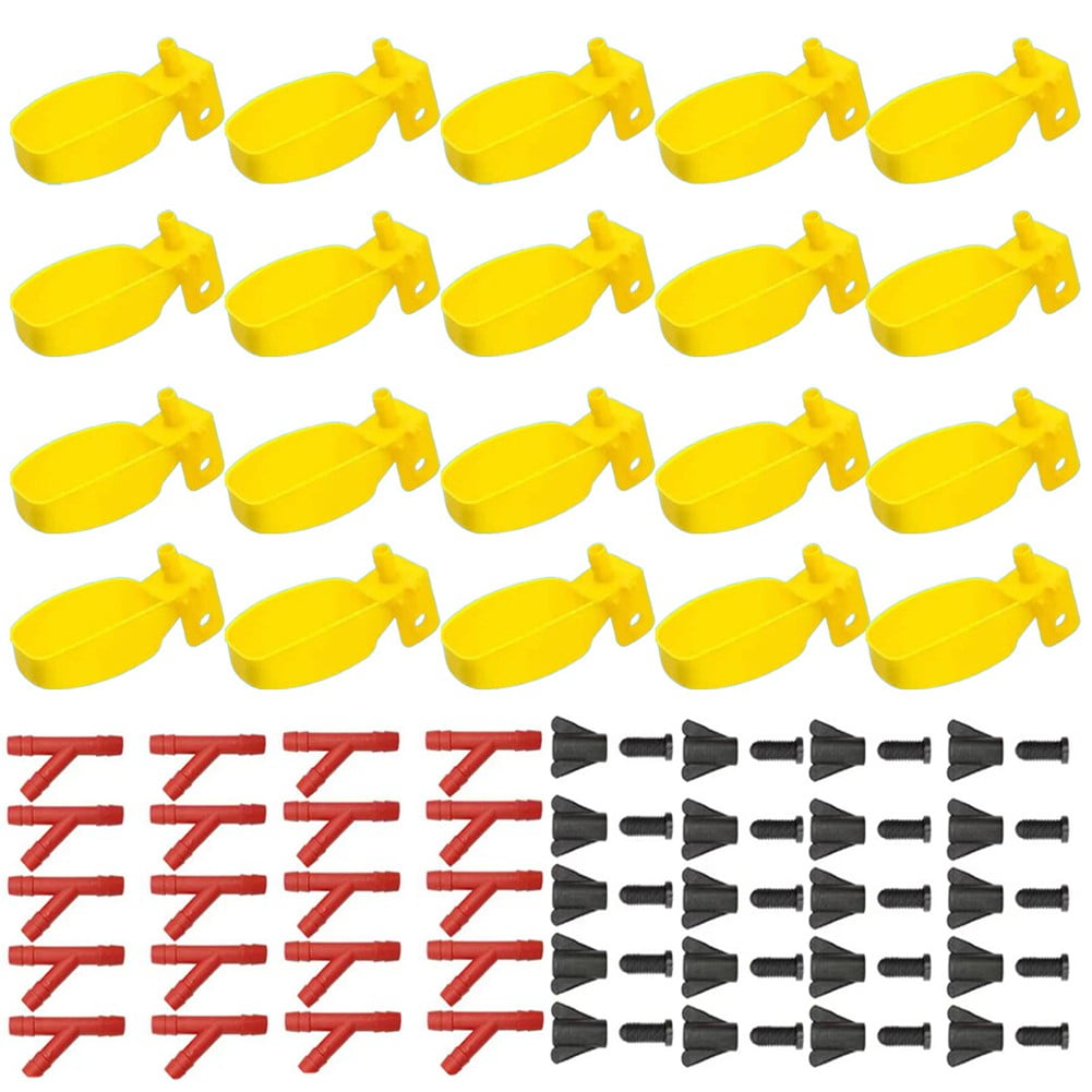 Automatic quail and pigeon waterer - reliable and easy to use (yellow ...