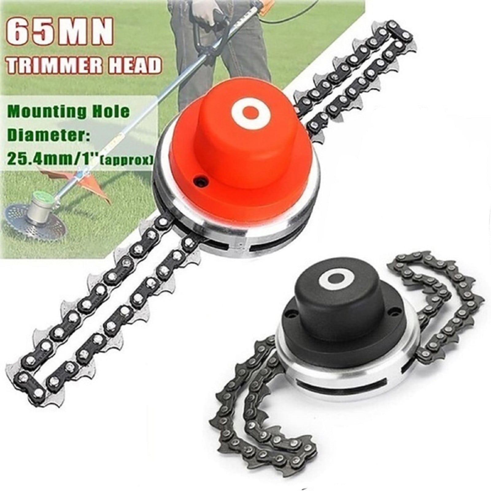 Automative Weed Remover,Universal 65Mn Mower Chain Set,Replacement ...