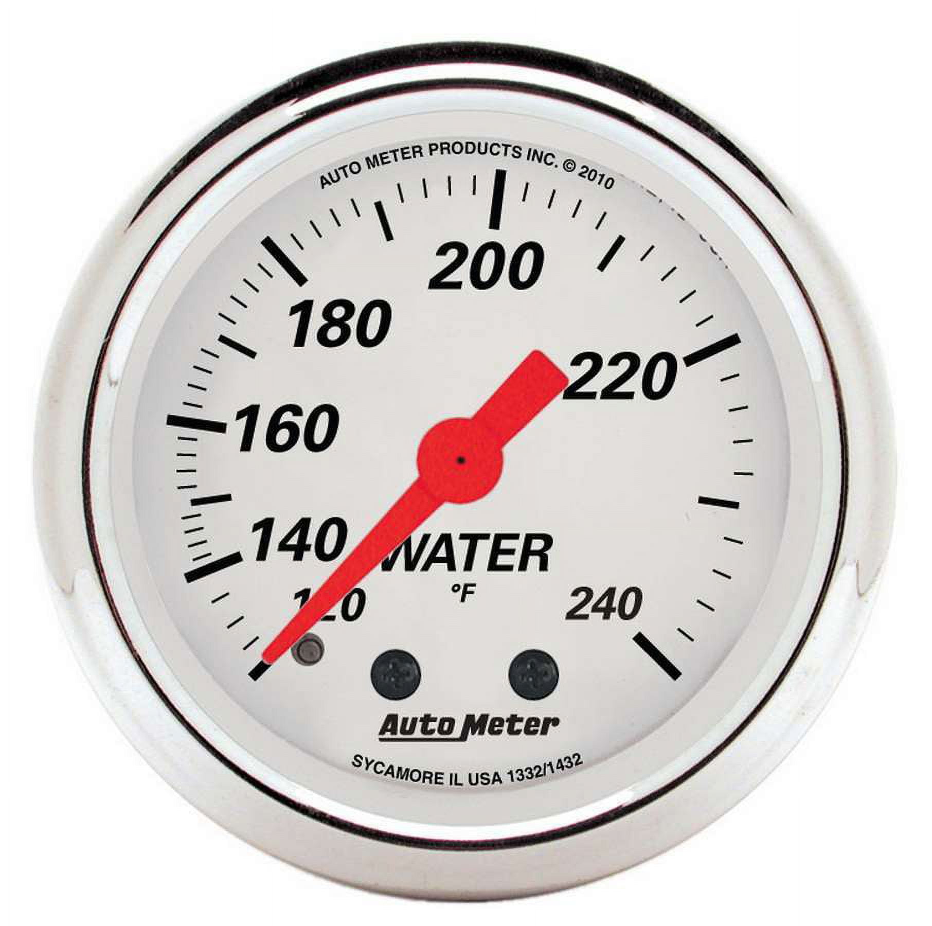 2-1/16 A/W Water Temp Gauge 120-240 Degrees - Walmart.com