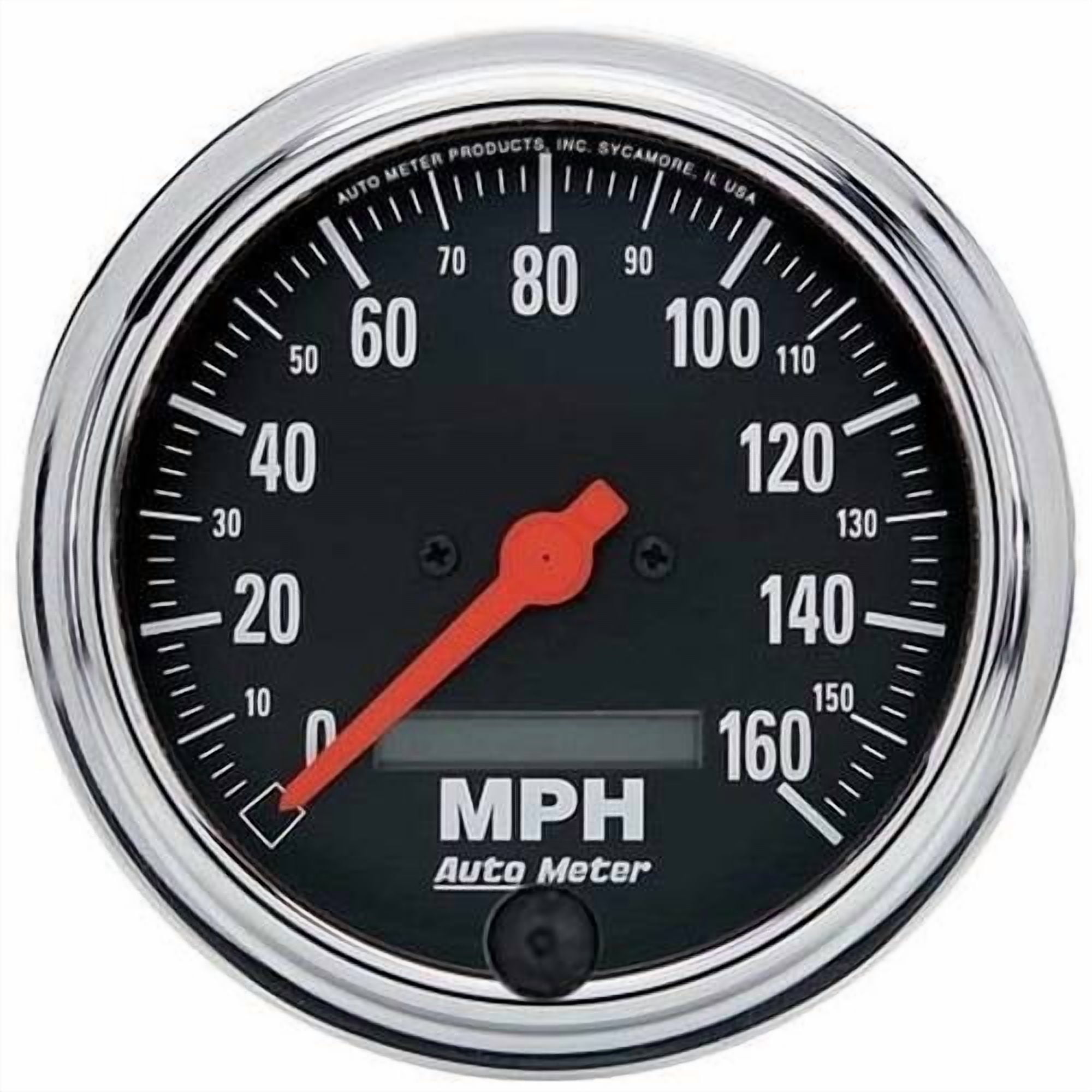 AUTO METER 2489 3-3/8IN SPEEDO, 160 MPH, IN-DASH, LCD, ELEC - Walmart.com