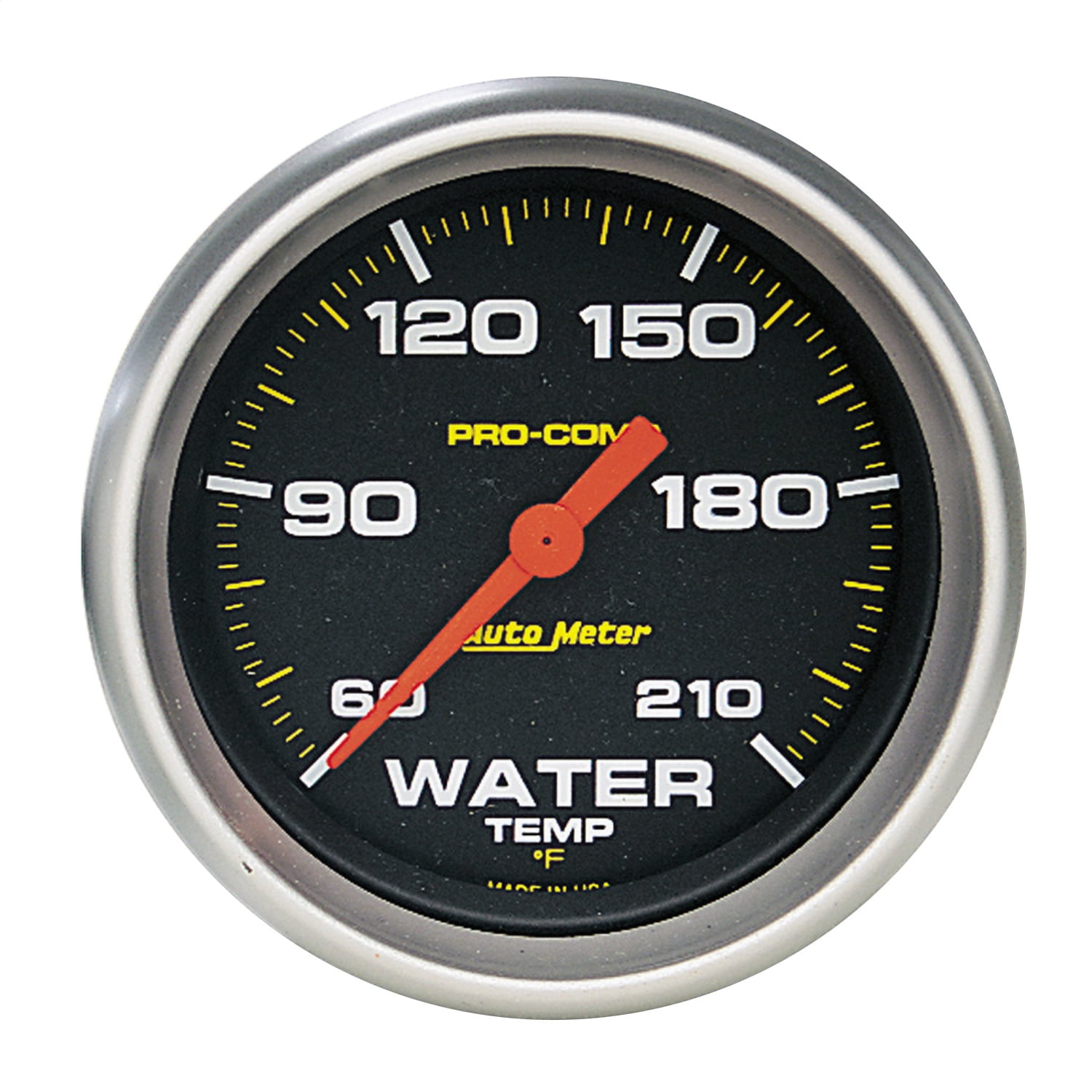 Autometer 5469 Pro-Comp Gauge, Low Water Temperature Gauge, 2-5/8", 60 ...