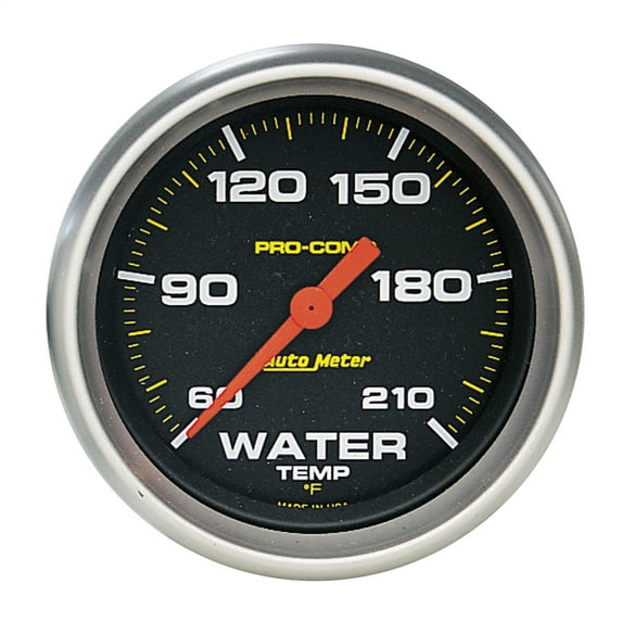 Autometer 5469 Pro-Comp Gauge, Low Water Temperature Gauge, 2-5/8", 60 ...